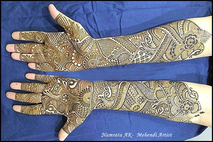 Arabic Bridal Mehndi Designs For Hands: 34 Trending Styles