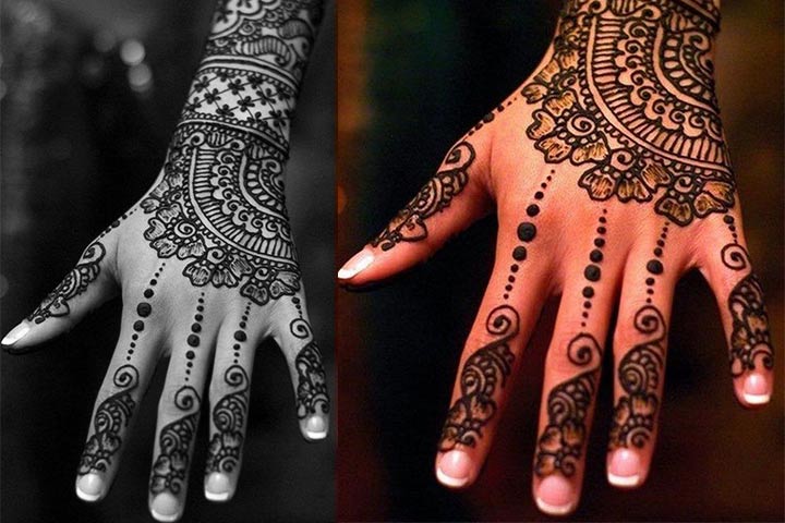 10 Latest Arabic Black Mehndi Designs You Can’t Miss!